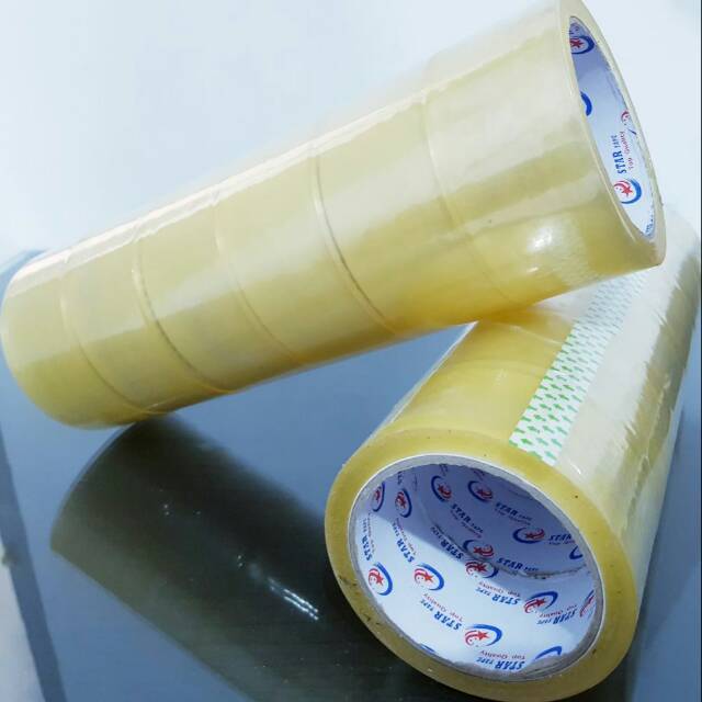 Jual Solatip Bening / Lakban Bening / Isolasi Star Tape | Shopee Indonesia