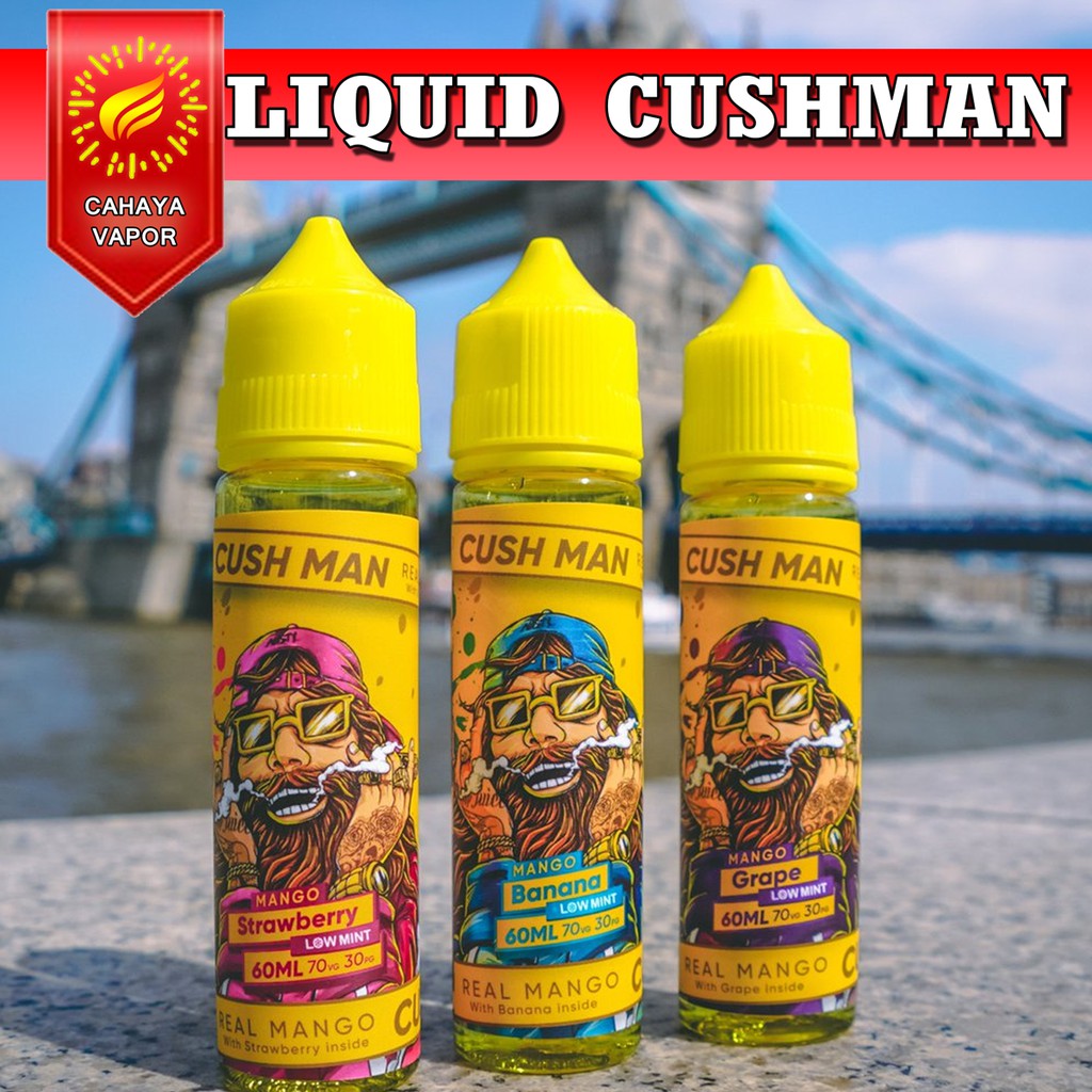 Jual Liquid Juice CUSHMAN 60ML 3 Varian Rasa - Liquid vape impor ...