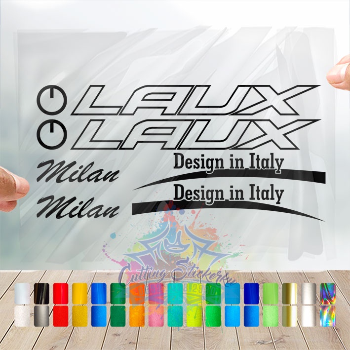 Jual Cutting Stiker Laux Variasi Sepeda Sticker Frame Aksesoris Body ...