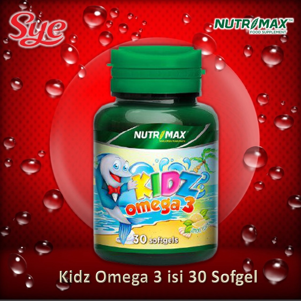 Jual Nutrimax Kidz Omega 3 Isi 30 Tablet / Fish Oil / Imunitas Daya ...