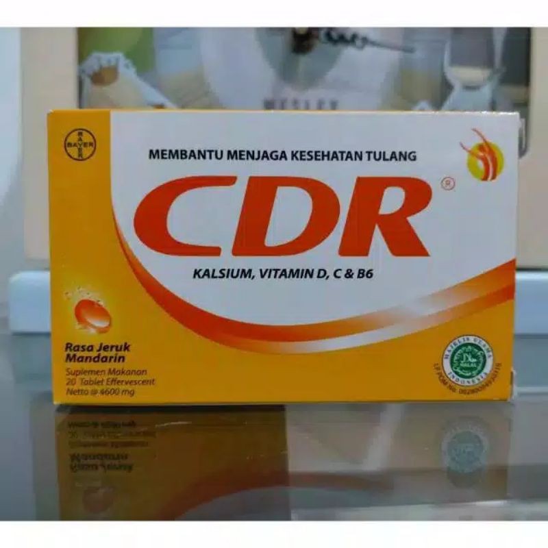 Jual CDR ISI 10 & 20 TABLET EFFERVESCENT RASA JERUK | Shopee Indonesia