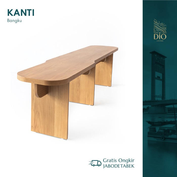 Jual Dio Living - Musi - Kanti Bangku Panjang Kayu Minimalis ...