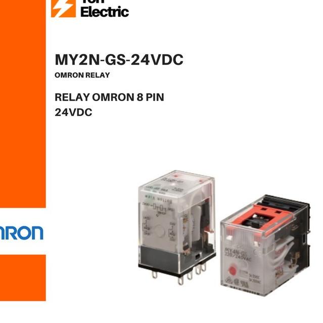 Jual Omron Relay MY2N-GS-24VDC MY2N GS 24V 100% Ori | Shopee Indonesia