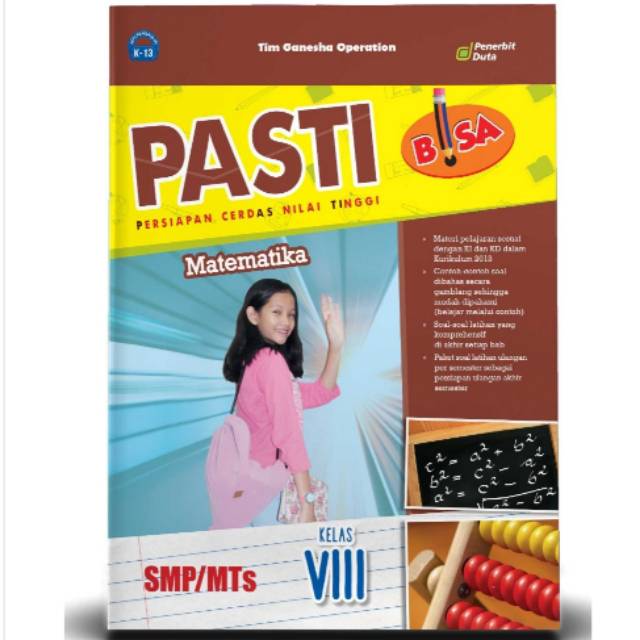 Jual Buku Soal Matematika kelas 8 SMP Seri Pasti Bisa | Shopee Indonesia