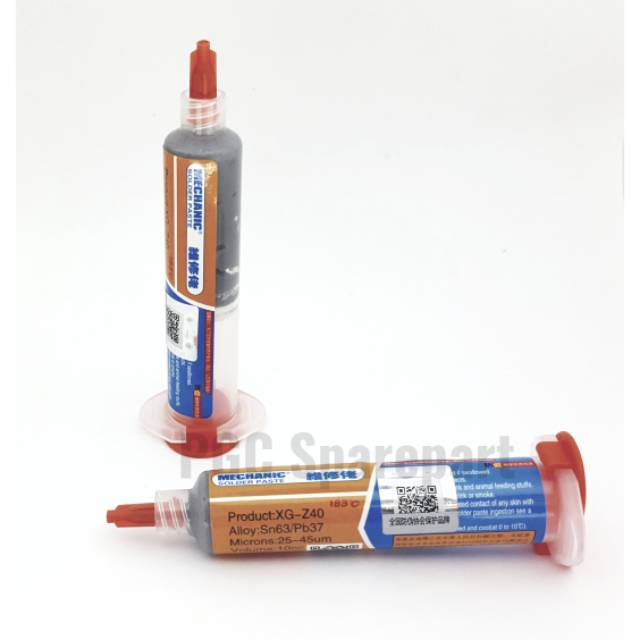 Jual Original Mechanic Solderan Pasta Timah Cair Suntik 10cc - Model XG ...