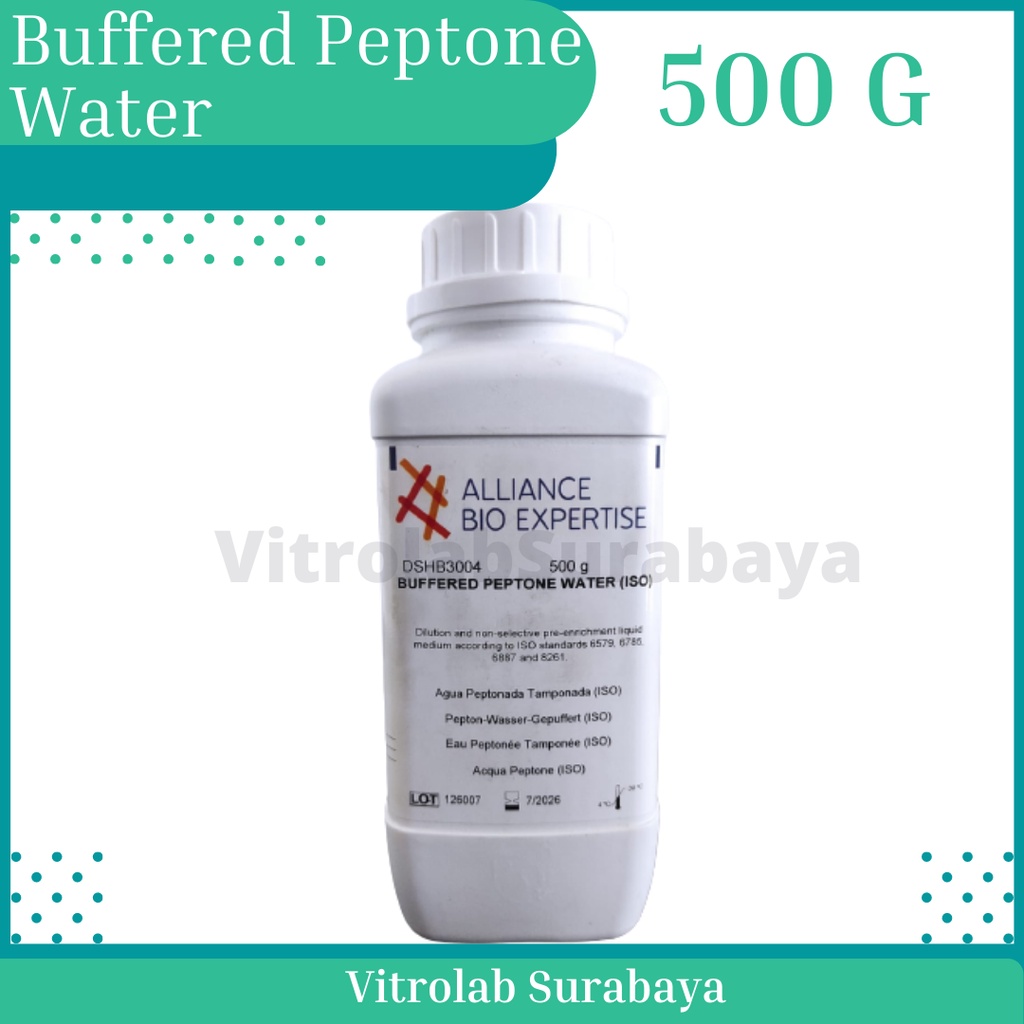 Jual Buffered Peptone Water/DSHB3004/Microbiology/pH 7 (500 gr ...
