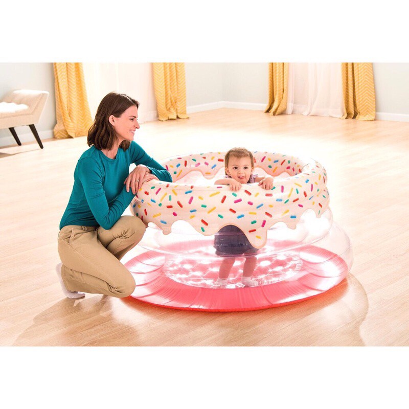 Jual Intex 48476 My First Gym Soft Side Trampoline | Shopee Indonesia