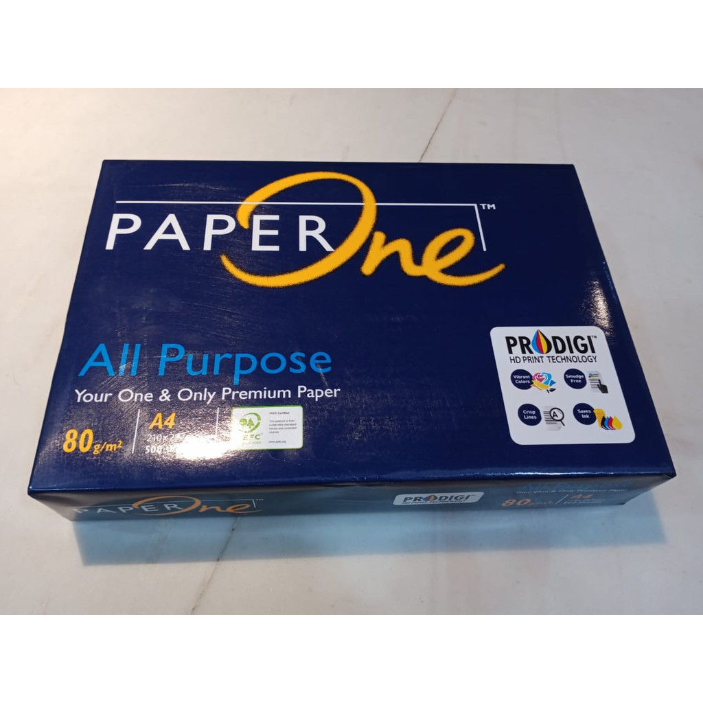Jual Paper One HVS A4 (80 GSM) | Shopee Indonesia