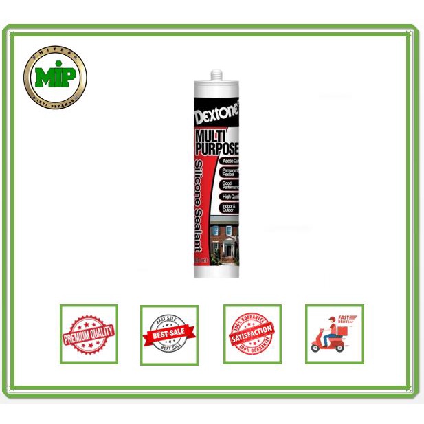 Jual Dextone Silicone Sealant / Lem Silikon / Multi Purpose (300ml ...