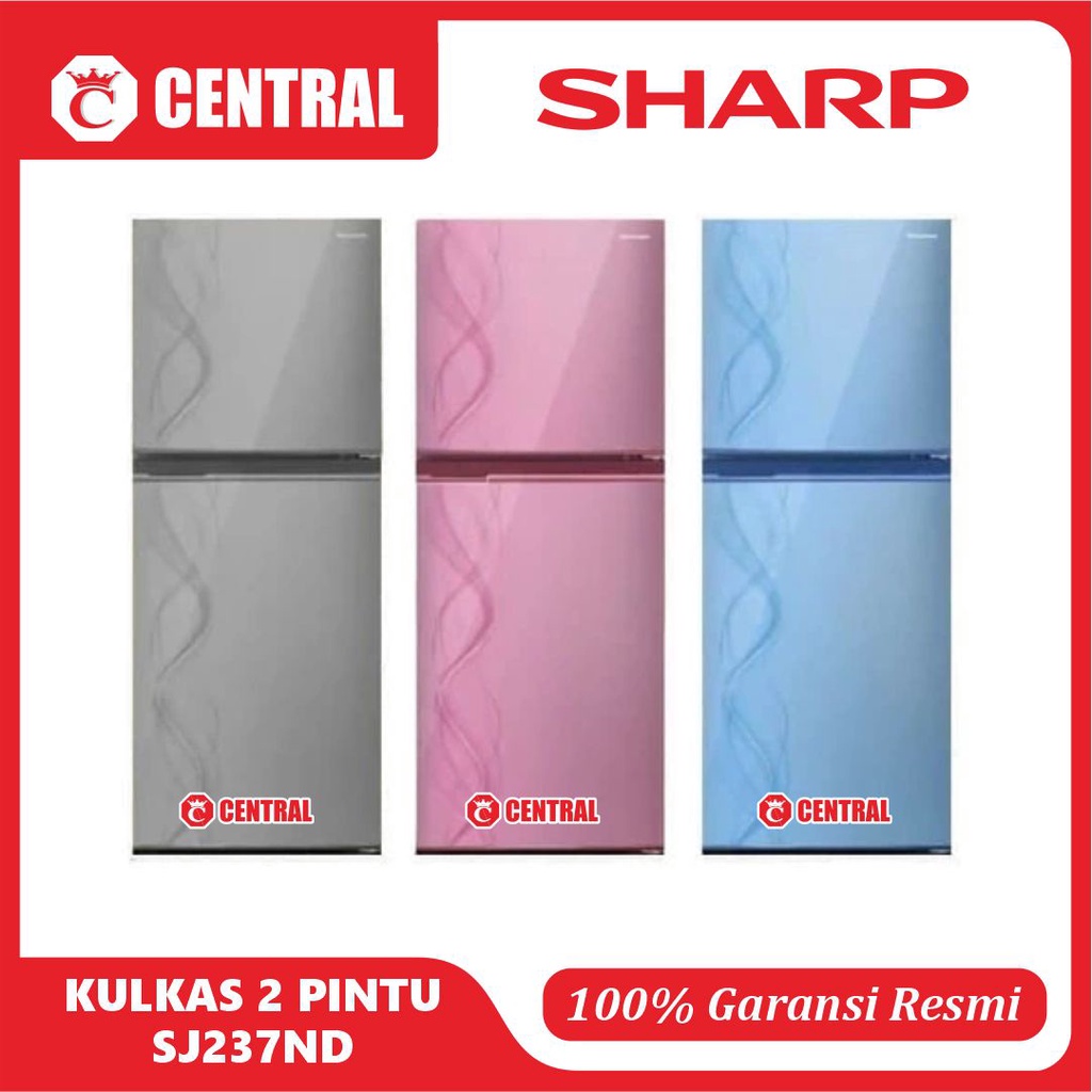 Jual KULKAS SHARP 2 PINTU SJ-237 MG//ND GARANSI RESMI 5TAHUN | Shopee ...