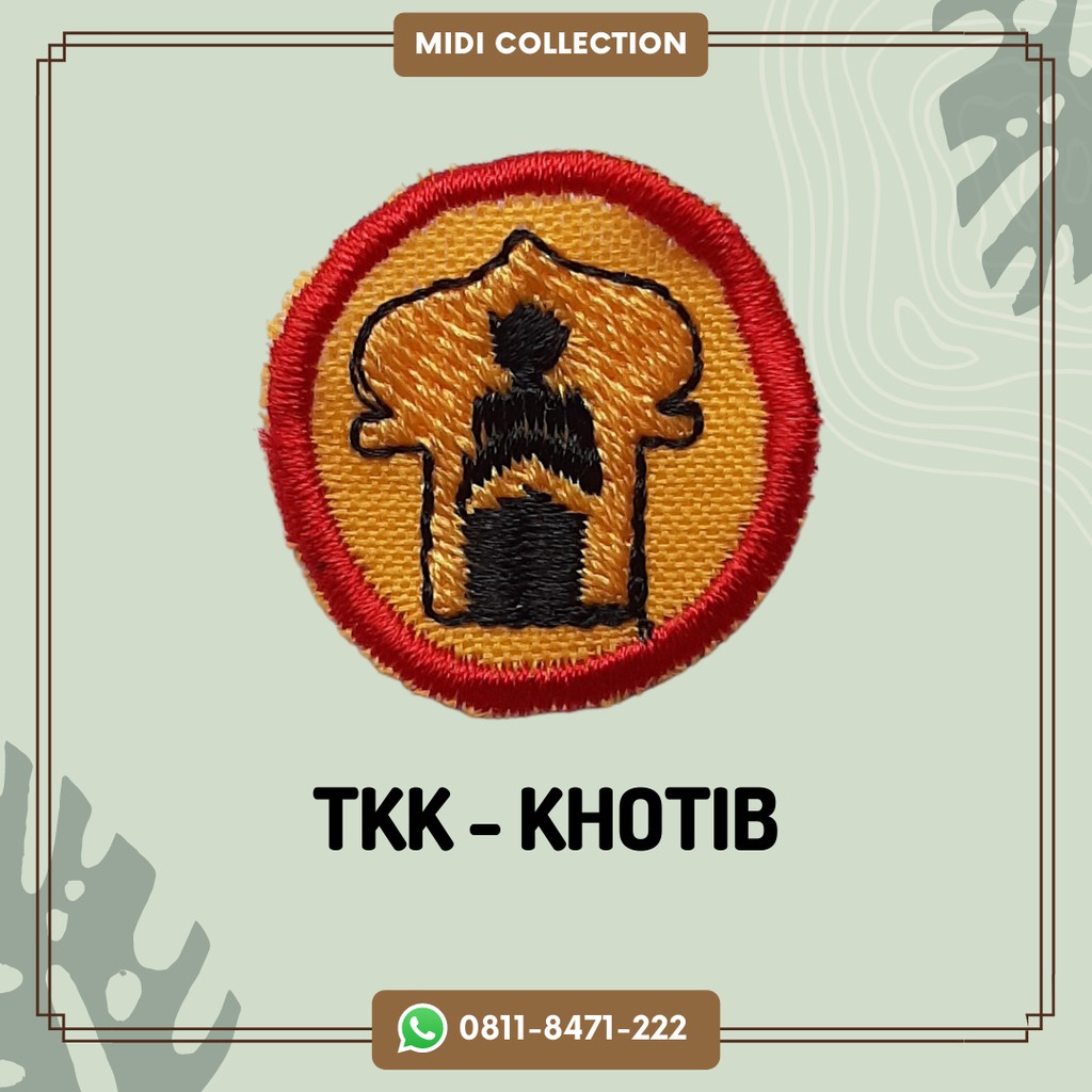 Jual Bet/Bedge Bordir Tanda Kecakapan Khusus (TKK) PENGGALANG Tingkat ...