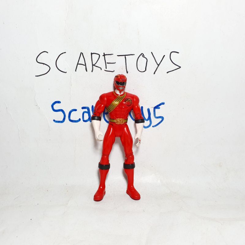 Jual Power Rangers wild force red ranger Sentai gaoranger gao red merah ...