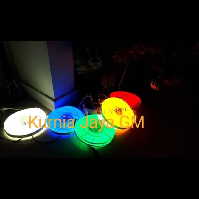 Jual Lampu LED Selang Neon Flex / Selang Susu 10 meter - Yellow Kuning ...