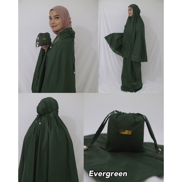Jual Mukena Tavva - Evergreen | Shopee Indonesia