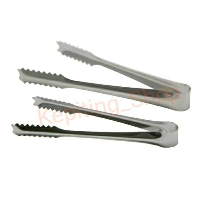 Jual Penjepit Capitan Roti Es Makanan Gorengan Stainless 15 cm dan 19 ...