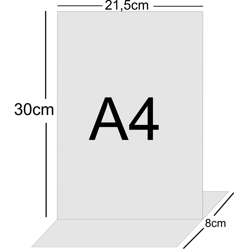 Jual TERMURAH A4 ACRYLIC/ TENT HOLDER ACRYLIC A4 / AKRILIK BROSUR ...