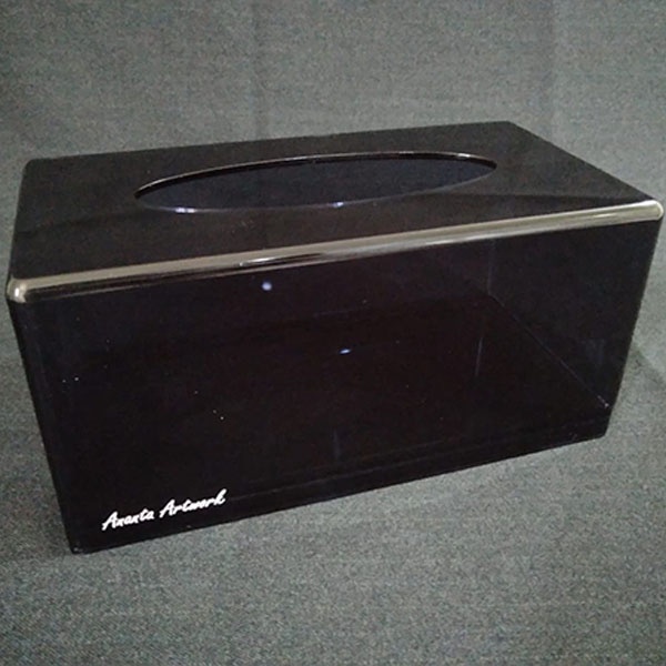Jual Tempat Tisu Dapur Wadah Tissue Kotak Persegi Panjang Akrilik ...
