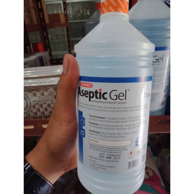 Jual Aseptic Gel Onemed 1 Liter / Aseptik | Shopee Indonesia
