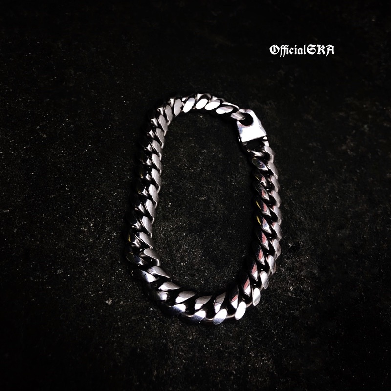 Jual POLO CHAIN BRACELET ( GELANG SILVER PRIA SKA JEWELRY PRIA WANITA ...