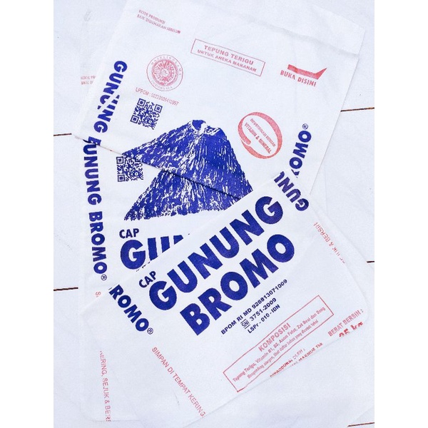 Jual Karung kain KANDI / kantong tepung / Waring kain, BS Print / gagal ...