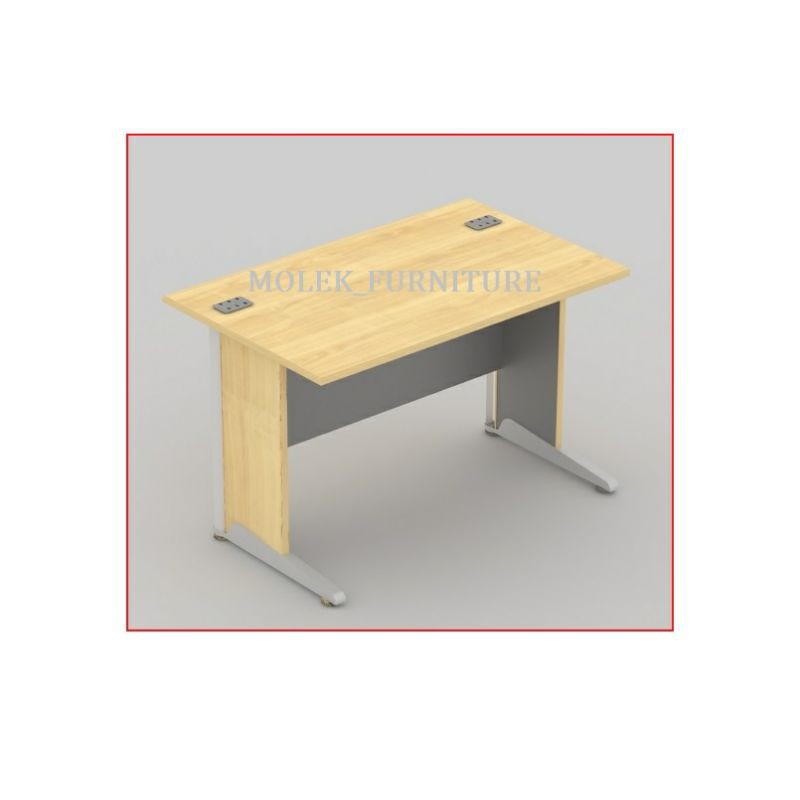 Jual Meja Kantor/Meja Kerja MODERA 120x60x75 cm BOD6012 Molek Furniture ...