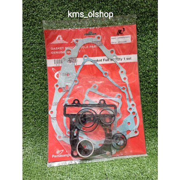 Jual Packing Gasket Full Set Satria Fu 150 FI Injeksi Asta Fullset Perpak Paking | Shopee Indonesia