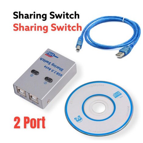Jual ITSTORE Auto Switch Usb Printer 2 Port 2Port 4 Port 4PORT Sharing Switcher USB 2.0 Printer ...