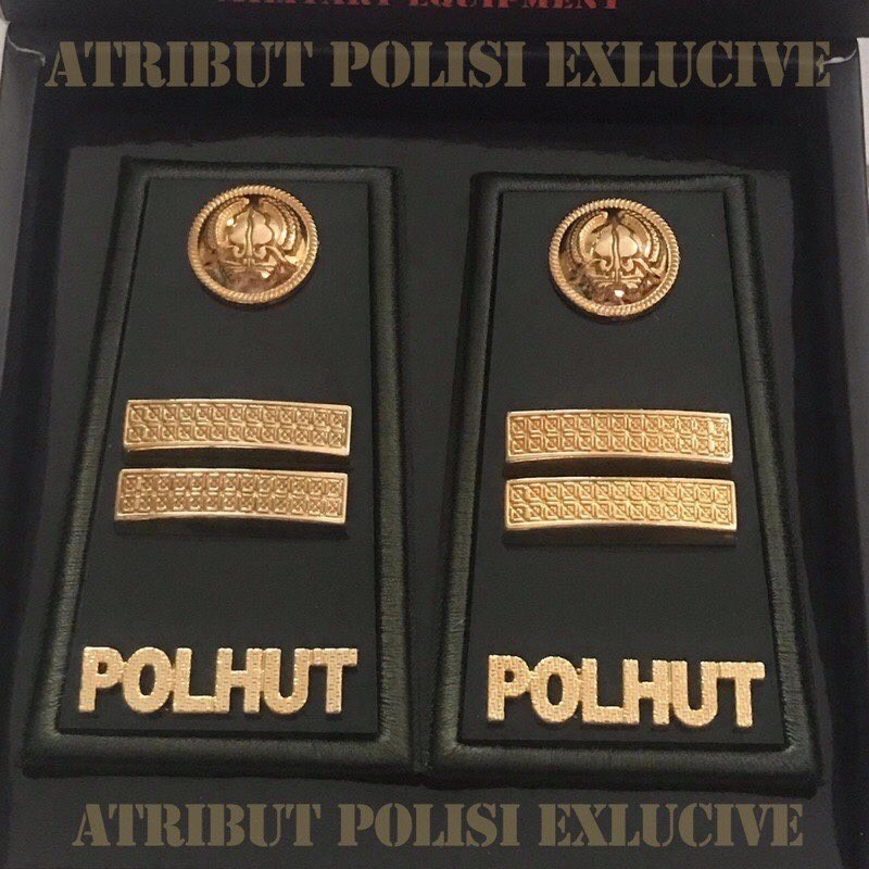 Jual YS - PANGKAT POLHUT 3A EXCLUSIVE ORIGINAL LOGAM MOTIP PULL ...