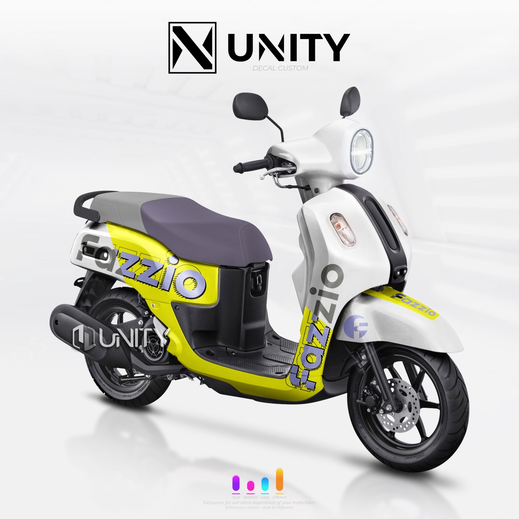 Jual Decal FAZZIO Stiker Fullbody YAMAHA FAZZIO 2022-2023 Classy ...