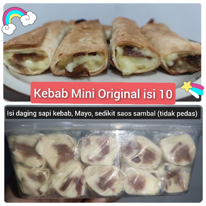 Jual KEBAB ORIGINAL Frozen isi 10 | Shopee Indonesia