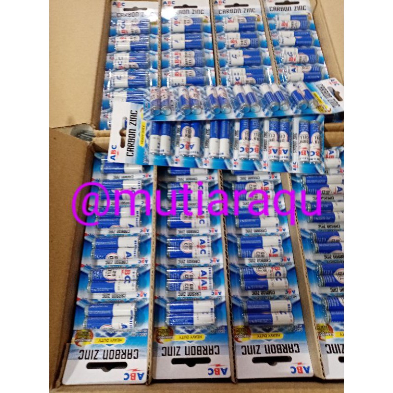 Jual 12Buah Batu Batrai ABC AAA /A3 Ex 2025-2027 | Shopee Indonesia