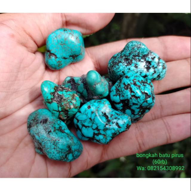 Jual Batu Pirus Bongkahan asli batuan alam (batu cincin) antik unik ...