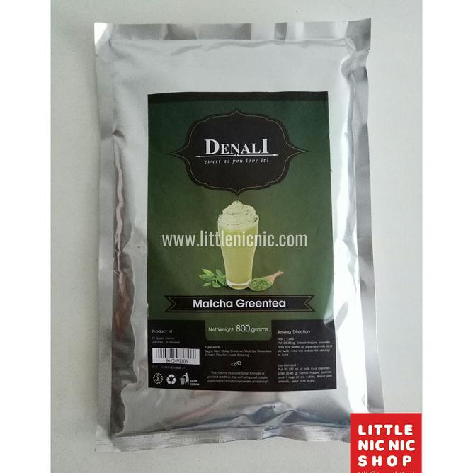 Jual Bubuk Minuman Denali Matcha Green Tea Powder Frappe | Shopee Indonesia