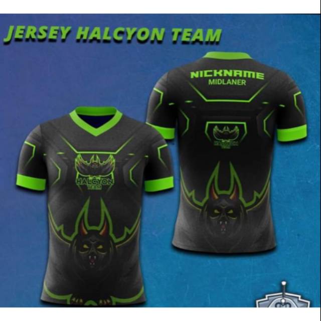 Jual JERSEY HALCYON CUSTOM ALL GAME E-SPORT | Shopee Indonesia
