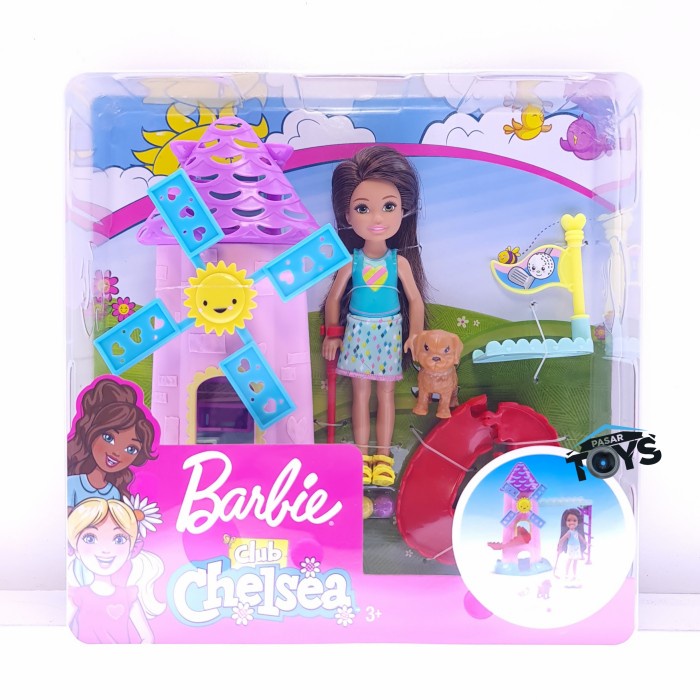 Jual Barbie Club Chelsea Mini Golf Doll and Playset | Shopee Indonesia