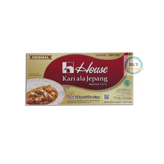 Jual House Kari Ala Jepang - Japanese Curry Halal 300 gr | Shopee Indonesia