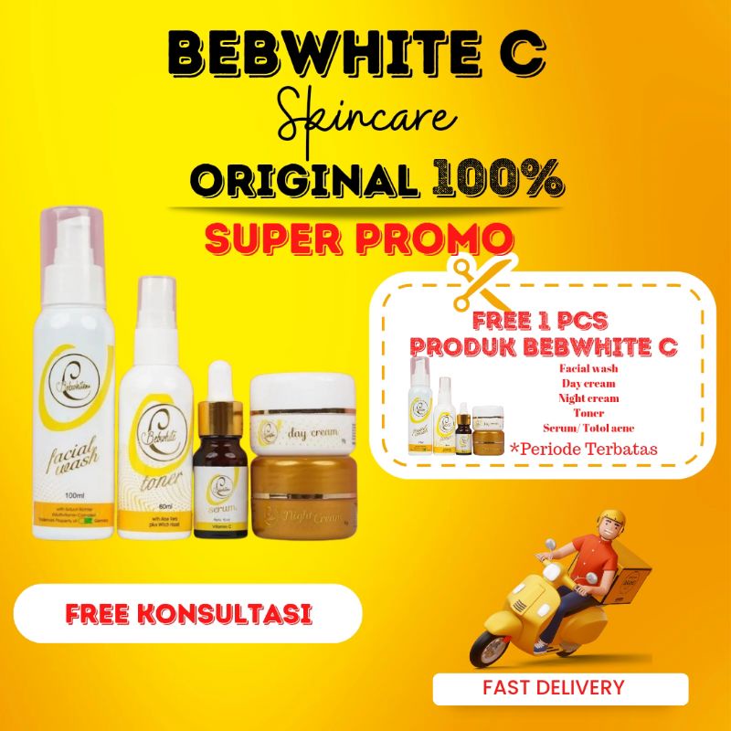 Jual BEBWHITE C GLOW SERIES / CREAM BBC SKINCARE BPOM AMAN BUMIL BUSUI ...