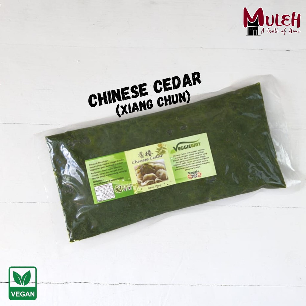 Jual KLF - Chinese cedar (xiang chun) bumbu masak vegan vegetarian ...