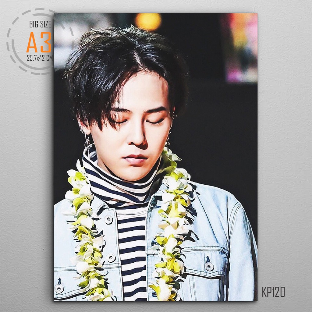 Jual Poster Kayu BIGBANG G-DRAGON Hiasan DInding Papan MDF Korea Kpop K-POP Wall Decor Bukan ...