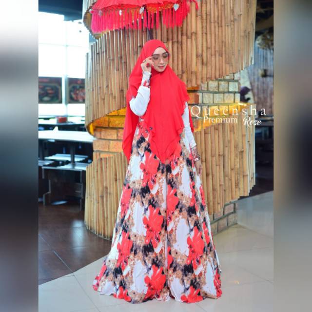 Jual QUEENSHA PREMIUM ROSE ( dress only ) | Shopee Indonesia