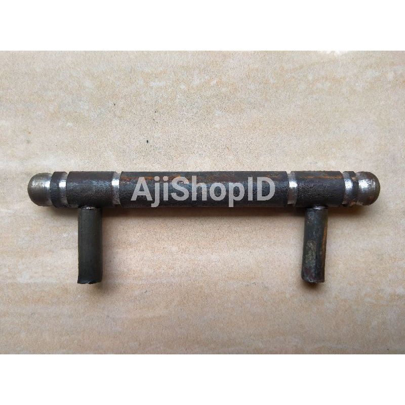 Jual Handle pintu handle pagar besi handle bubut 15cm | Shopee Indonesia