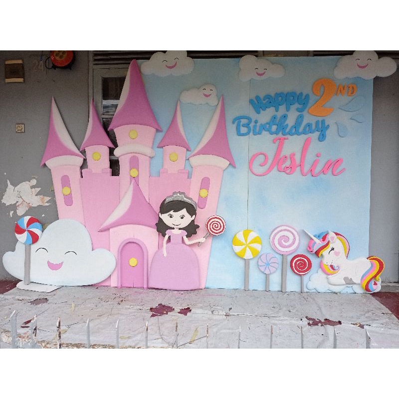 Jual backdrop ulang tahun | Shopee Indonesia