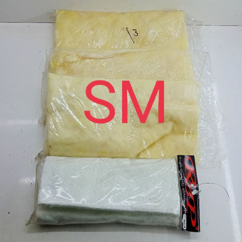 Jual Gaswool Gaswool kenalpot Peredam kenalpot Kuning, Putih. | Shopee ...