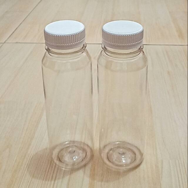 Jual 16 bj Botol Plastik 250 ml Tebal Tutup Besar | Shopee Indonesia