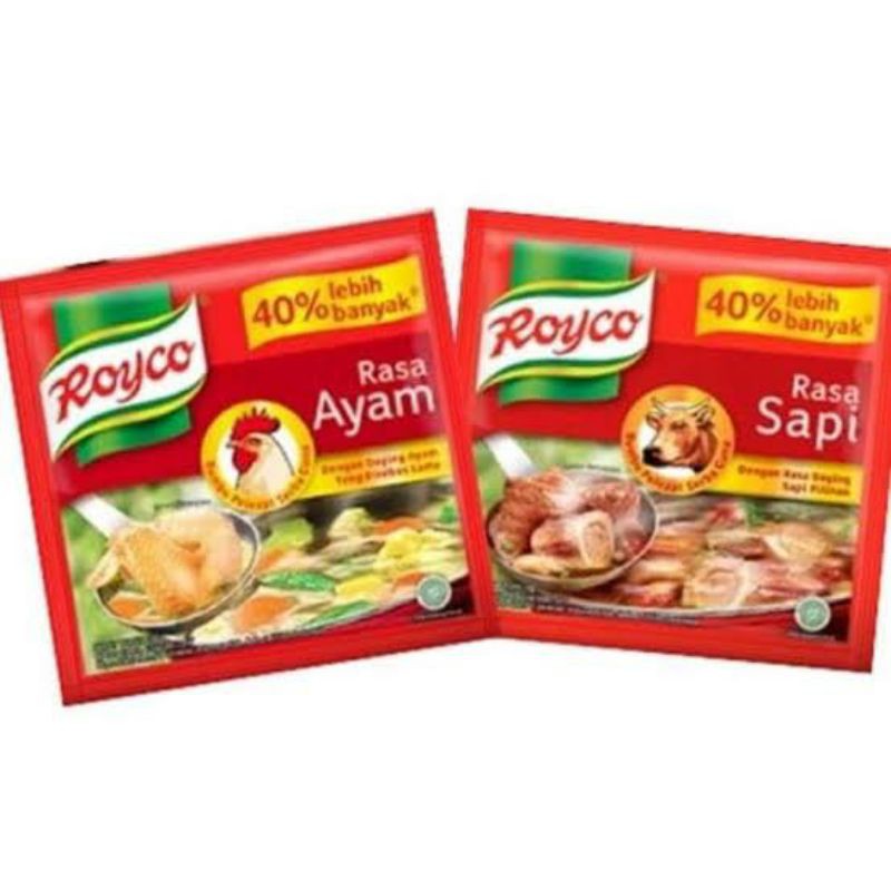 Jual ROYCO AYAM & SAPI (renteng) | Shopee Indonesia