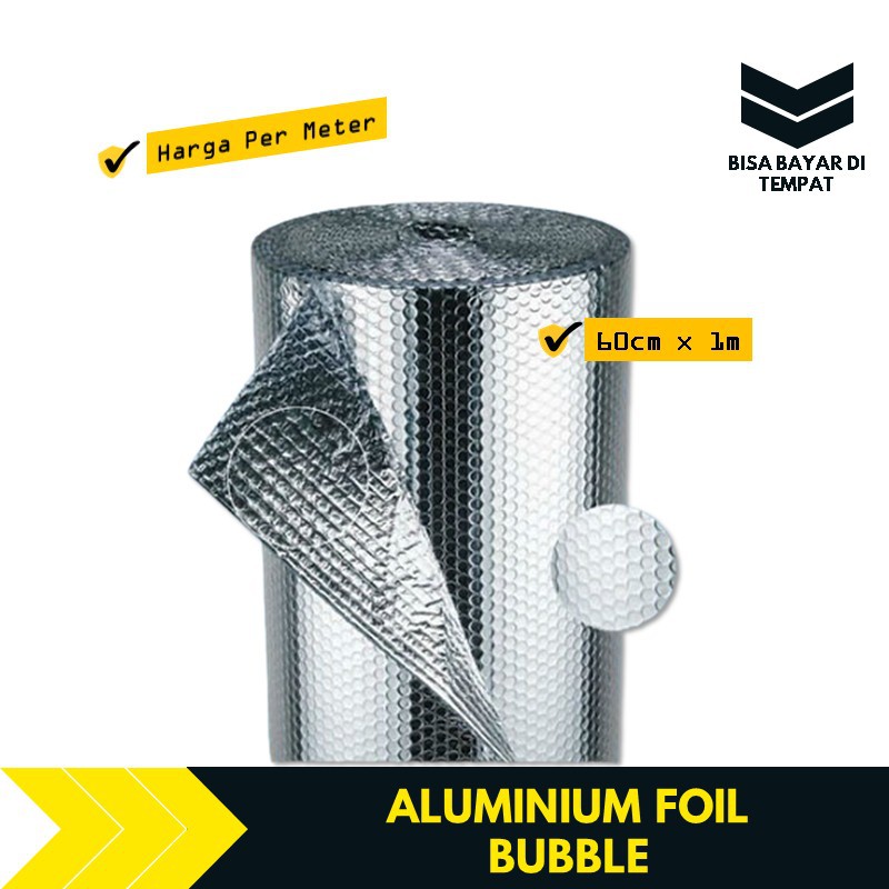 Jual Alumunium Aluminium Almunium Foil Bubble Peredam Panas Atap Per ...
