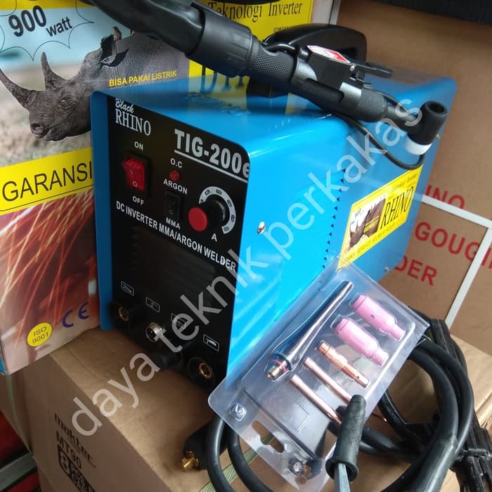 Jual MESIN LAS ARGON TIG 200 E RHINO - TRAVOLAS TIG 200 RHINO - TIG&MMA ...