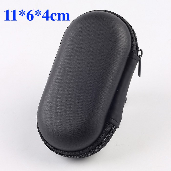 Jual Popular Oval Case For Headset Bluetooth Kabel Data Tempat Storage ...