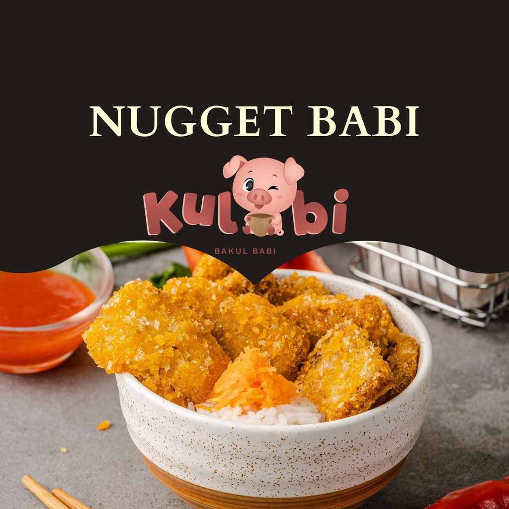 Jual Nugget Babi / Nugget B2 / Pork Nugget / Katsu Babi Homemade ...
