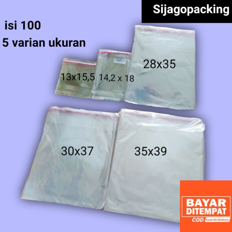 Jual Plastik Opp aneka ukuran (roti,CD,Baju,Masker,dll) | Shopee Indonesia